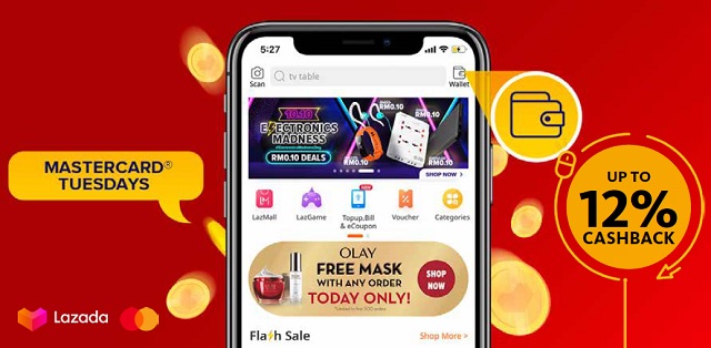 Lazada Mastercard banner – Maybank Card Promotions Malaysia